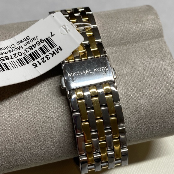 Michael Kors | Accessories | Nwt Michael Kors Darci Twotone Stainless ...